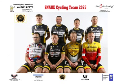 Snake Cycling Team 2025: Klaar voor een knallend jubileumjaar ...