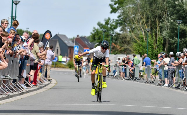 William Junior Lecerf naar het Zannata Galloo Cycling Team Menen ...