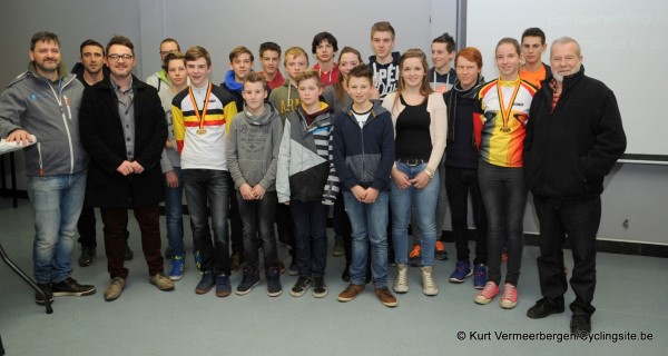 Campus De Vesten huldigt Arno Van den Broeck, Tess Van Loy en Joyce ...